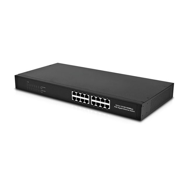 Everest ESW-1618PP-300 14+2 port 300W Pasif PoE Switch
