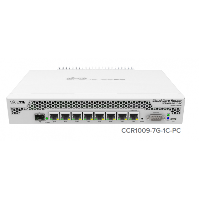 Mikrotik Router Board CCR1009-7G-1C-PC